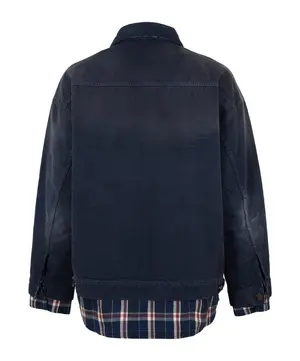 Balenciaga Plaid Shirt Jacket