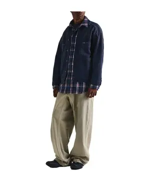 Balenciaga Plaid Shirt Jacket