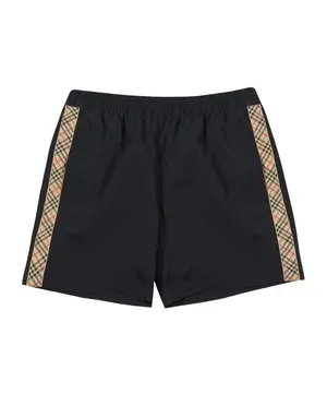 Burberry Comfortable Swimming Trunks - Black
