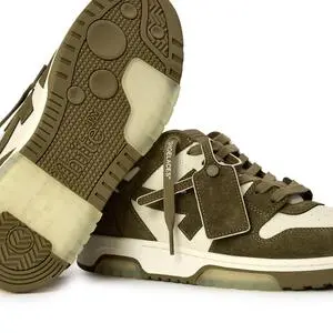 Off-White Suede Low-top Trainers