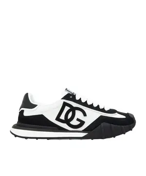 Dolce & Gabbana Breathable Sports Shoes - Black