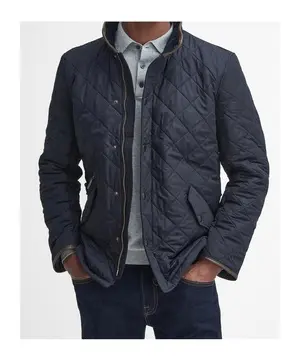 Barbour Powell Quilted Long-sleeve Cotton Jacket