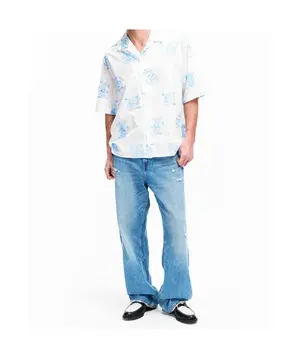 Kenzo Short-sleeved Printed Shirt