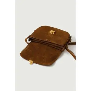 Soeur Lightweight Crossbody Bag - Brown