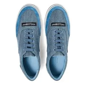 Dolce & Gabbana Lace-up Canvas Sneakers