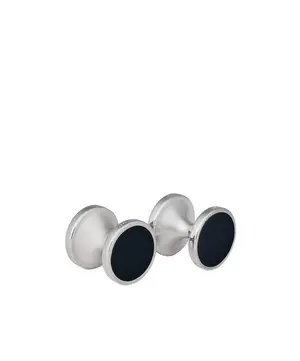 Hugo Boss Tokeep Round Cufflinks - Gray