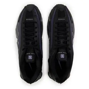 Nike Shox R4 Jewel Low Top Sneakers - Black