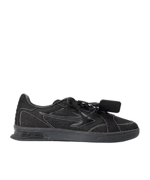 Off-White Simple Sports Shoes - Black