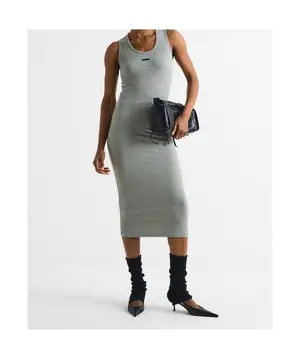 Fear Of God Sleeveless Ribbed Midi Dress