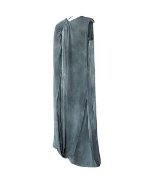 UMA WANG Sleeveless Draped Maxi Dress