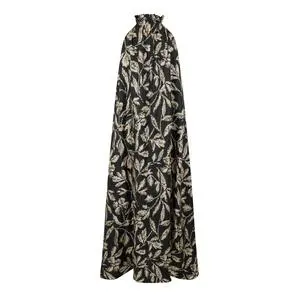 Max Mara Sleeveless High-neck Maxi Dress - Black