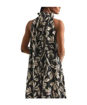 Max Mara Sleeveless High-neck Maxi Dress - Black