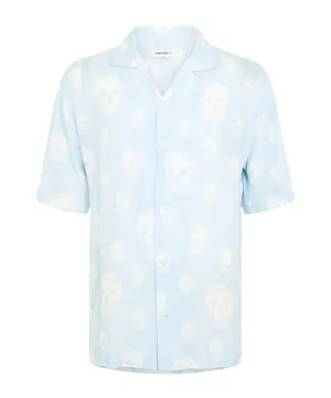 Alexander McQueen Skull Short Sleeve Patterned Shirt - No