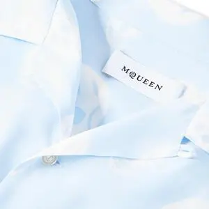 Alexander McQueen Skull Short Sleeve Patterned Shirt