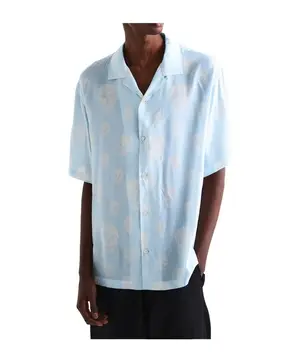 Alexander McQueen Skull Short Sleeve Patterned Shirt