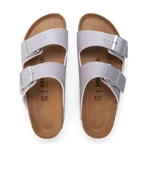 BIRKENSTOCK Suede Slide With Adjustable Buckles - Multicolor