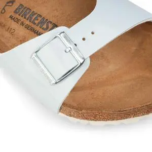 BIRKENSTOCK Pale Blue Slip-on Slide With Adjustable Buckle