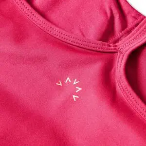 Varley Harley Light-support Wire-free Low-impact Sports Bra - Red