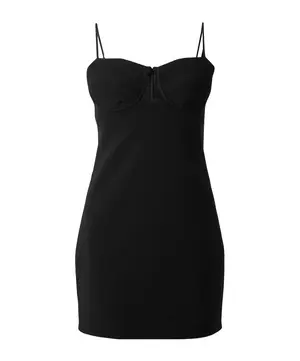 Givenchy Mini Dress With Cutaway Detail - Black