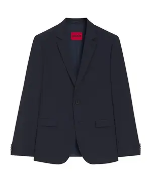 Hugo Boss Slim-fit Suit Jacket - Blue