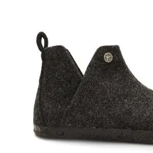 BIRKENSTOCK Heathered Wool Felt Slip-on Ankle Boots