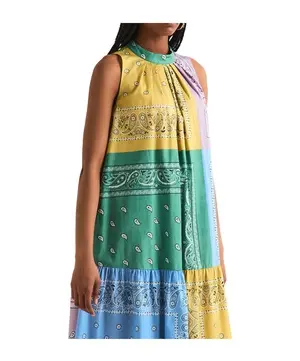 Max Mara Maxi Dress With Bandana Print