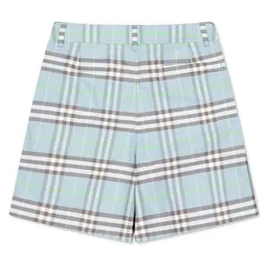 Burberry Plaid Tailored Shorts