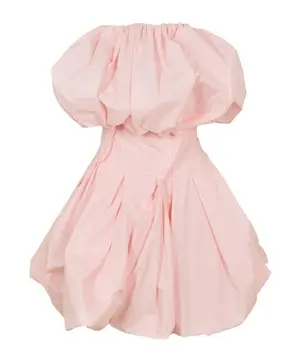 Magda Butrym A-line Mini Dress With Draped Accents