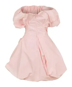 Magda Butrym A-line Mini Dress With Draped Accents