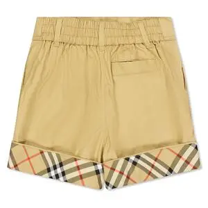 Burberry Check Trimmed Shorts