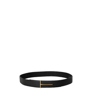 TOM FORD Leather Waist Belt - Black