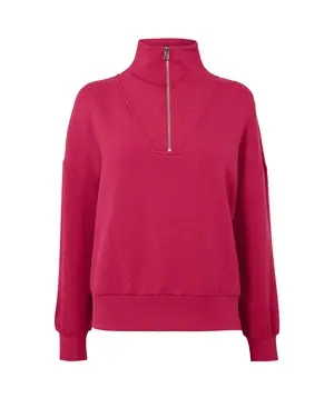 Varley Varley Half-Zip Sweatshirt Red
