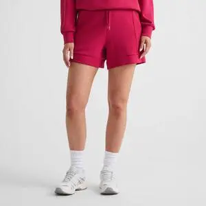 Varley Drawstring Athletic Shorts - Red