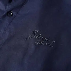 Balmain Short Sleeve Plain Shirt