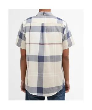 Barbour Short-sleeved Plaid Shirt