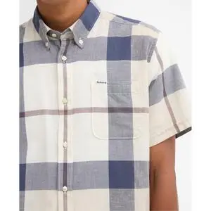 Barbour Short-sleeved Plaid Shirt