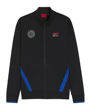 Hugo Boss Zip-up Sweat Jacket - No