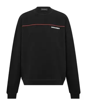 Dsquared2 Minimalist Crew Neck Sweatshirt - Black