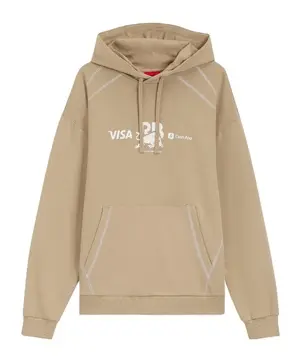 Hugo Boss Pullover Hooded Sweatshirt With Graphic Print - No