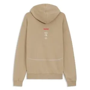 Hugo Boss Pullover Hooded Sweatshirt With Graphic Print