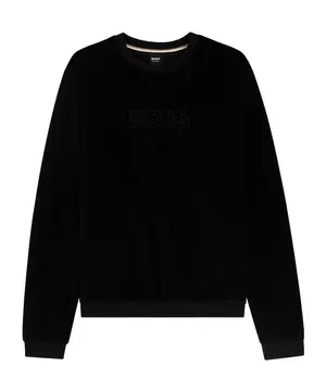 Hugo Boss Long Sleeve Sweatshirt - Black