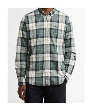 Barbour Long-sleeved Plaid Shirt