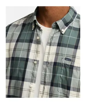 Barbour Long-sleeved Plaid Shirt