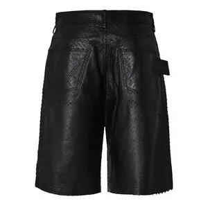 Bottega Veneta Leather Shorts