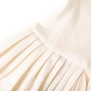 Magda Butrym Off-the-shoulder Maxi Dress With Pleated Skirt