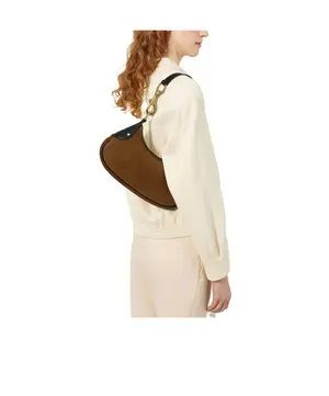 Mulberry Solid Color Bowling Bag