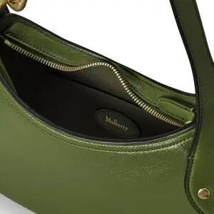 Mulberry Solid Color Bowling Bag