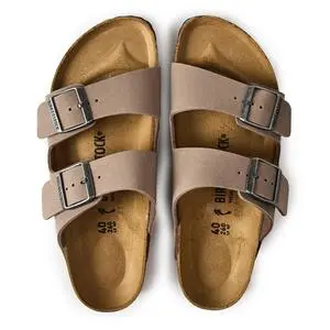 BIRKENSTOCK Arzna Adjustable Flat Sandals With Buckle Fastenings - Brown