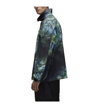 Y3 Printed Zip-up Windbreaker