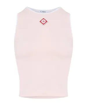Casablanca Logo Vest - Pink